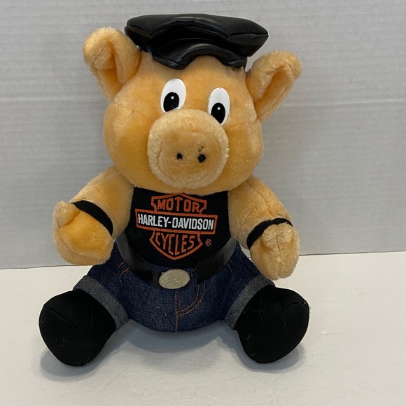 Harley-Davidson | Toys | Vintage 993 Harley Davidson Biker Hog Plush ...